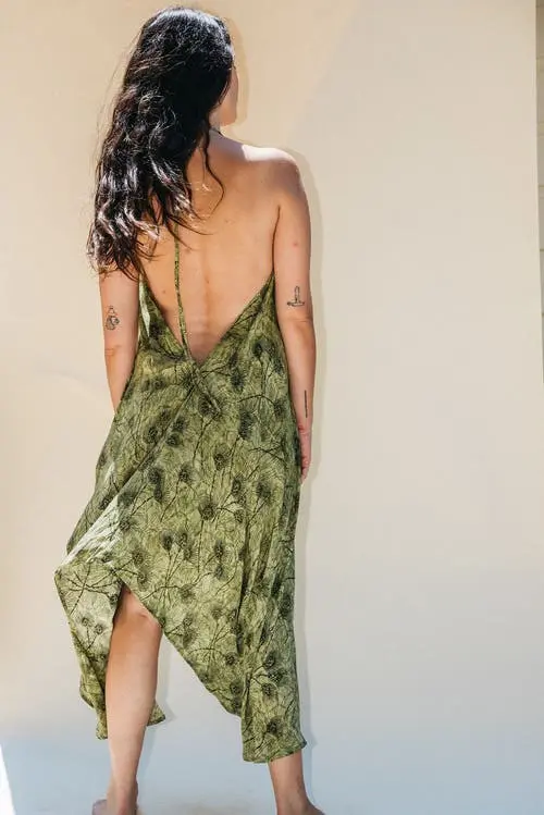 SUN CHILD Classic Silk Dress Carly