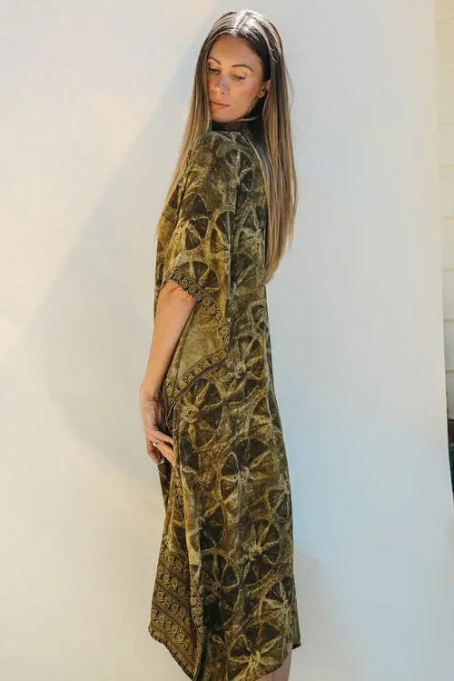 SUN CHILD Long Caftan Luna