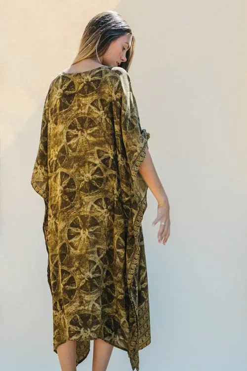 SUN CHILD Long Caftan Luna