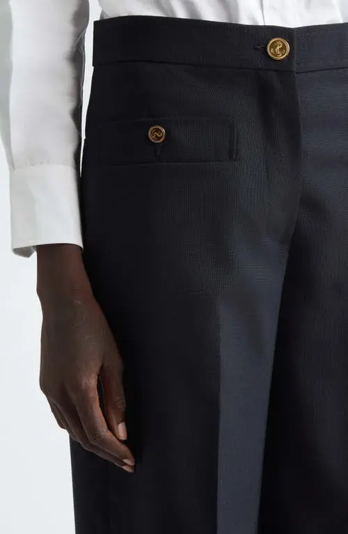 Thom Browne Hopsack Suiting Trousers