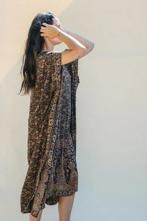SUN CHILD Long Caftan Zuma