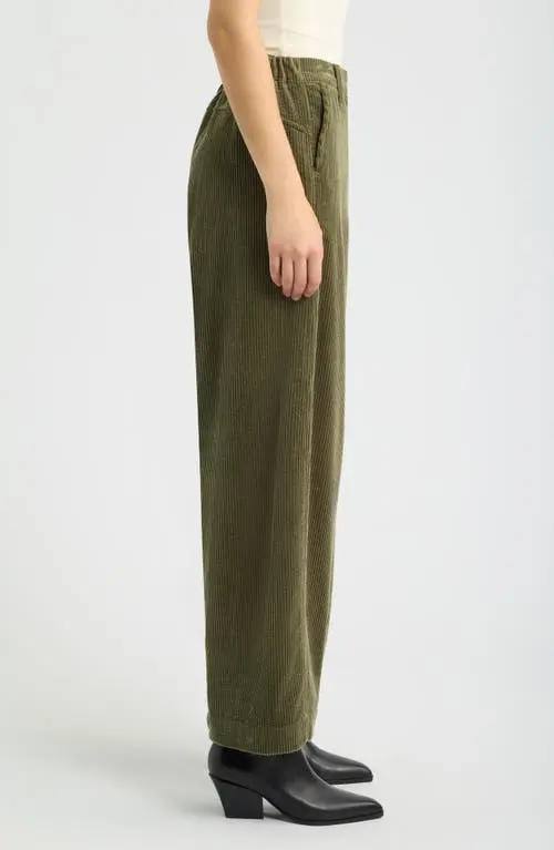 Wit & Wisdom Skyrise Barrel Leg Corduroy Pants