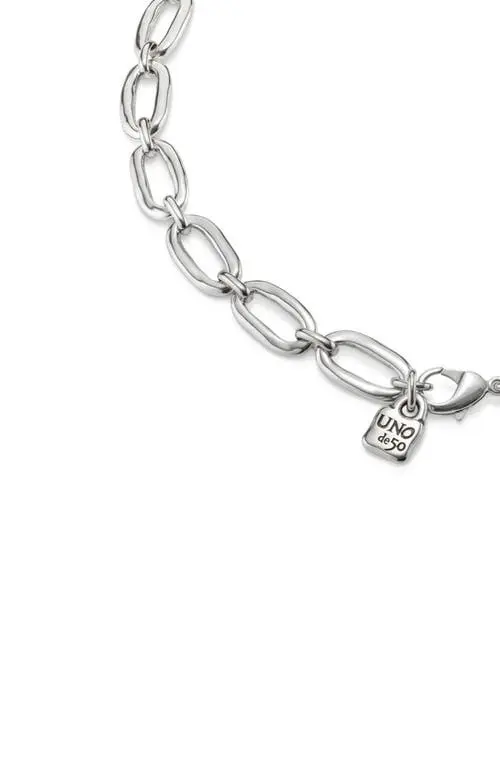 UNODE50 Sterling Plated Link Necklace