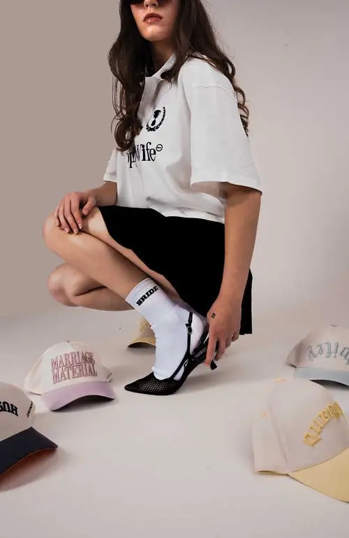 BRIDEMERCH Crew Socks With Bride Logo