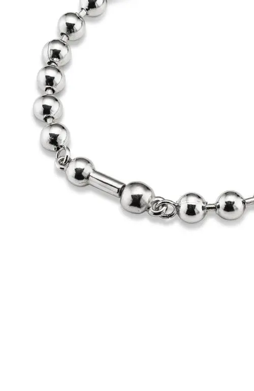 UNODE50 18k Gold-plated Chain Bracelet With Beads