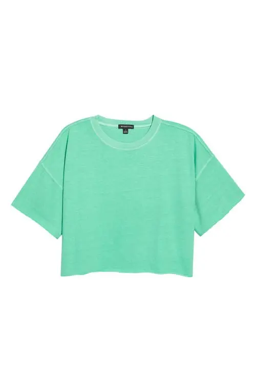 Beyond Yoga Cropped T-shirt With Raw Hem