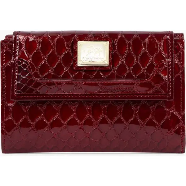 CAVALINHO Gallop 202 Patent Leather Wallet - Red