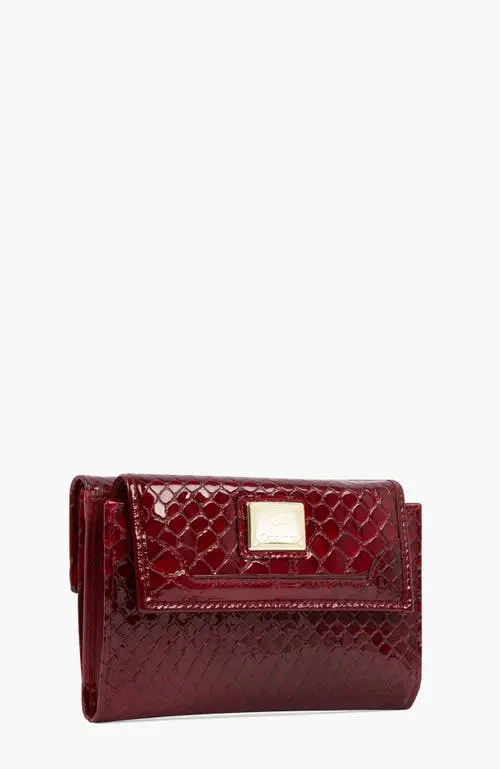 CAVALINHO Gallop 202 Patent Leather Wallet - Red
