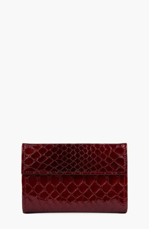 CAVALINHO Gallop 202 Patent Leather Wallet - Red
