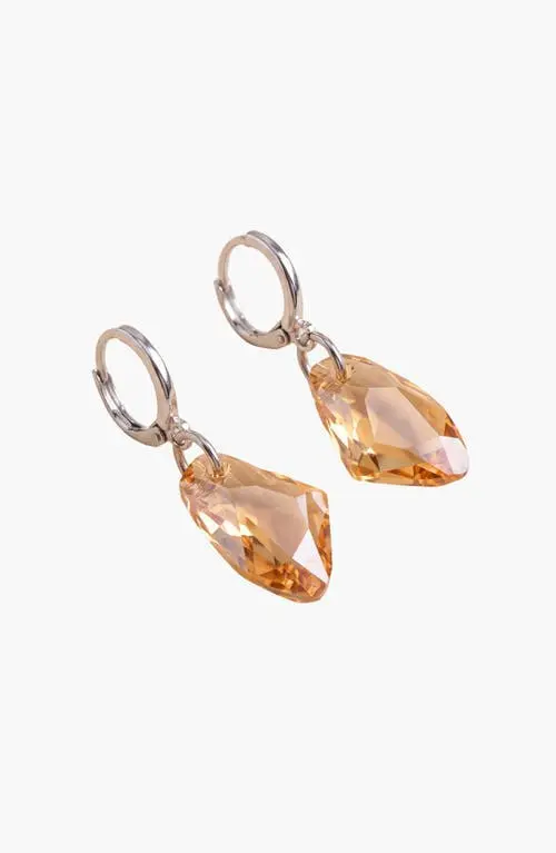 MODENAIRE Crystal Drop Earrings