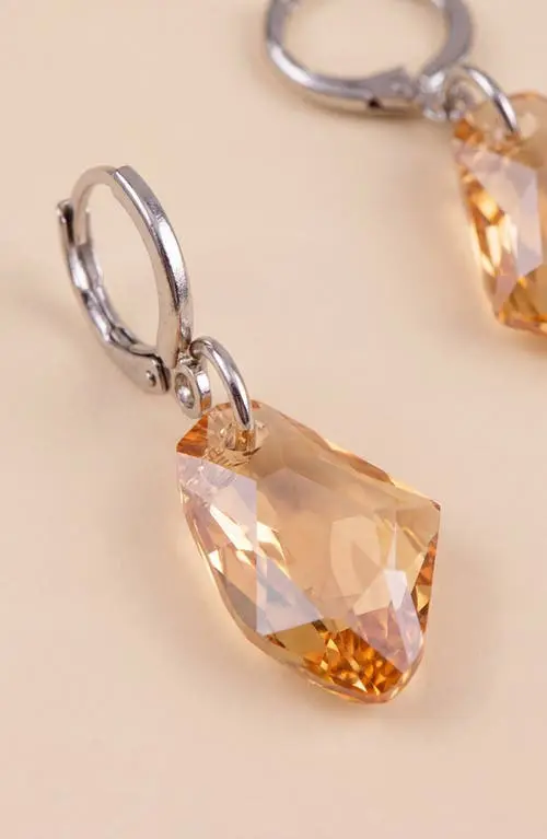 MODENAIRE Crystal Drop Earrings