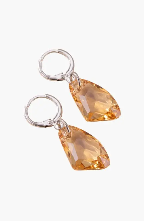 MODENAIRE Crystal Drop Earrings