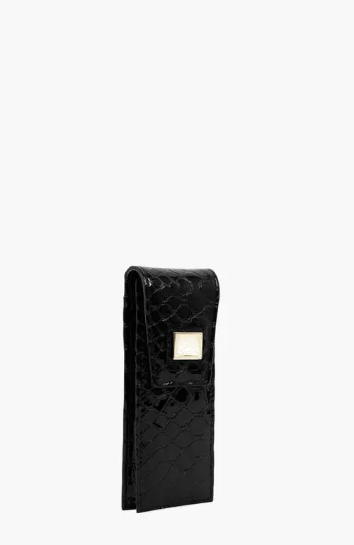 CAVALINHO Gallop 270 Patent Leather Cosmetic Pencil Holders - Black