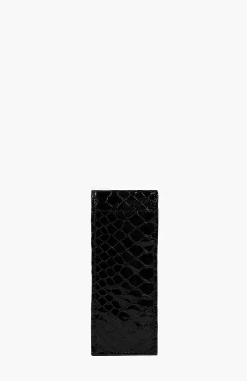 CAVALINHO Gallop 270 Patent Leather Cosmetic Pencil Holders - Black