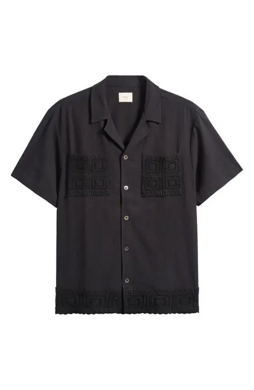 CHE Ingo Cotton & Linen Camp Shirt