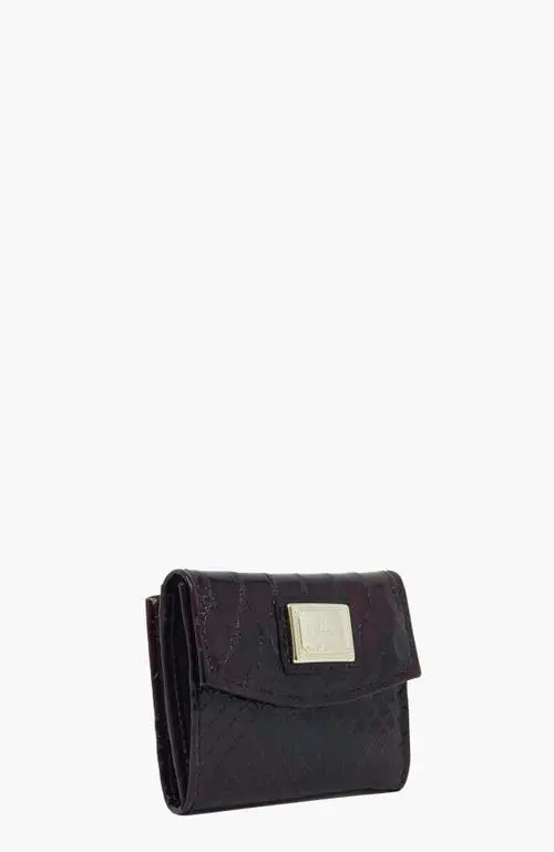 CAVALINHO Gallop 530 Mini Patent Leather Wallet - Brown