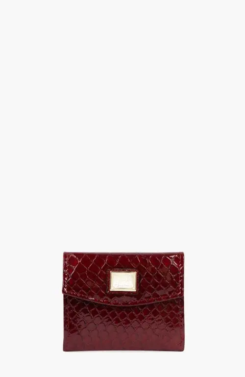 CAVALINHO Gallop 530 Mini Patent Leather Wallet - Red