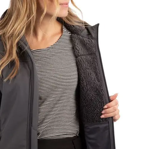 TRESPASS Kristen Longer Length Hooded Waterproof Jacket