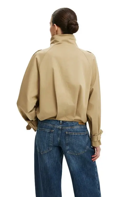 COTTON ON Porter Cropped Trench Coat