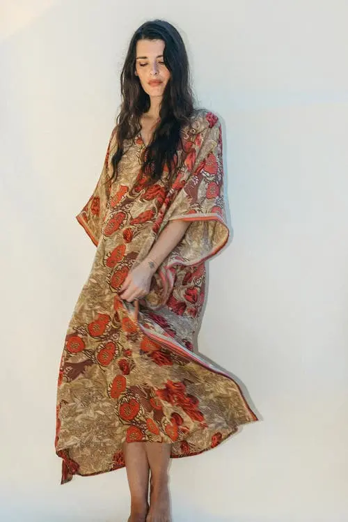 SUN CHILD Long Caftan Westward