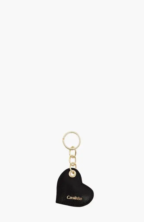 CAVALINHO Muse Leather Heart Keychain 283