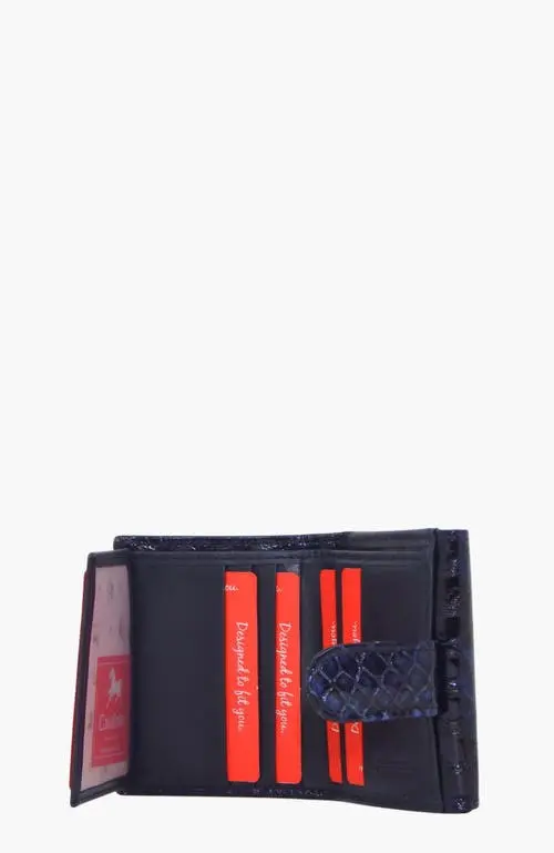 CAVALINHO Grace 530 Mini Wallet - Navy/beige
