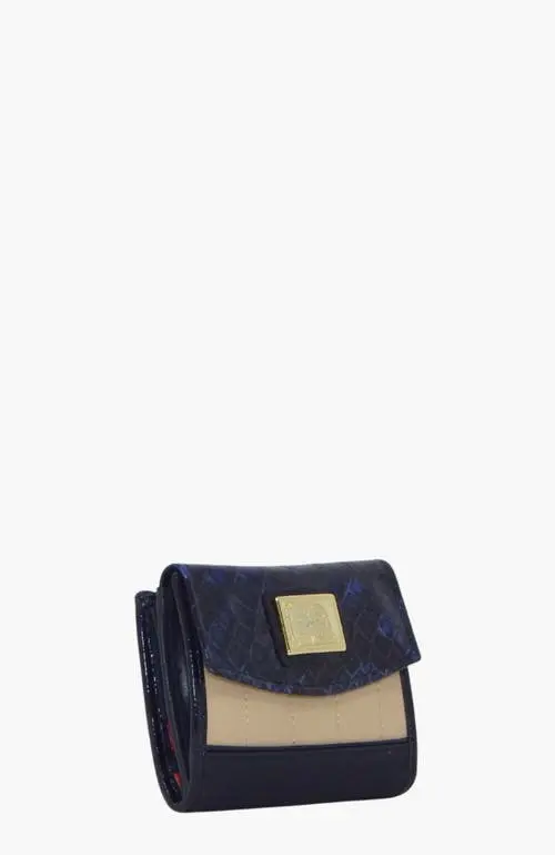 CAVALINHO Grace 530 Mini Wallet - Navy/beige