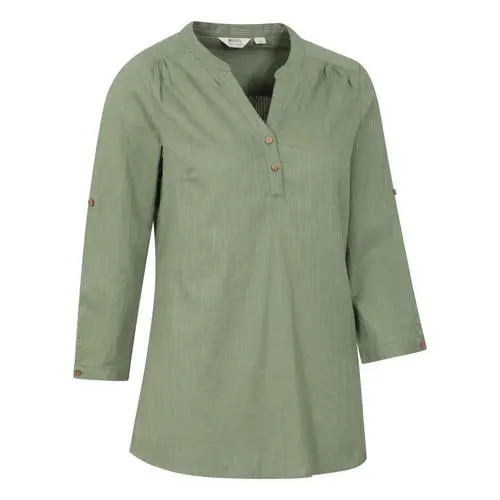 Mountain Warehouse Petra Relaxed Fit 3/4 Sleeve Shirt