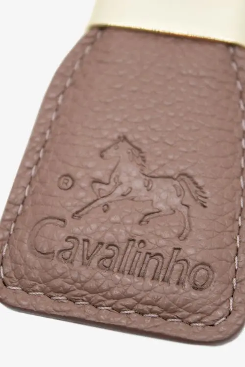 CAVALINHO Muse Leather Keychain 589 - Sand