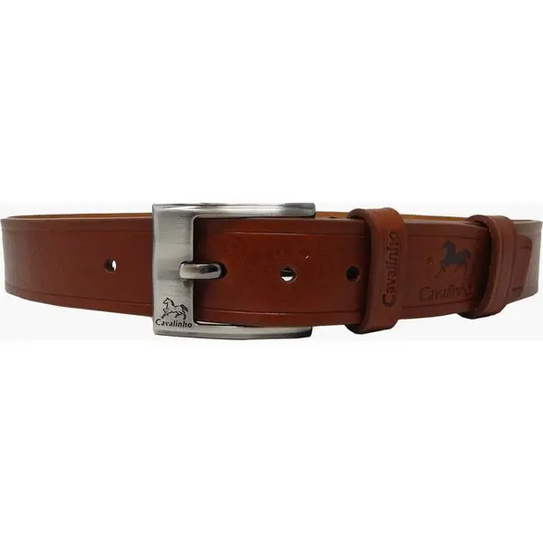 CAVALINHO Gentleman Smooth Leather Belt - Camel Brown