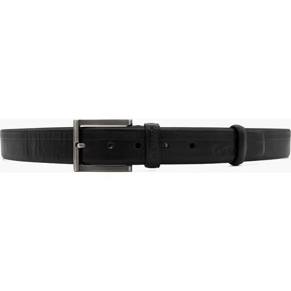 CAVALINHO Classic Embossed Leather Belt