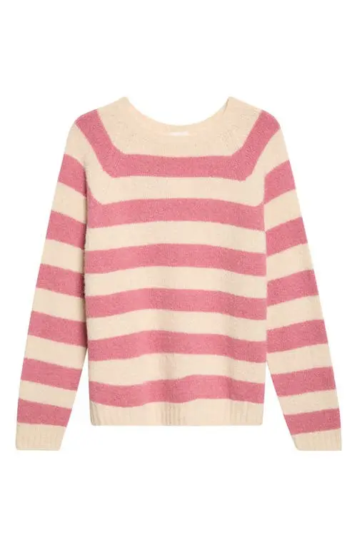 Max Mara Striped Alpaca Blend Crewneck Sweater