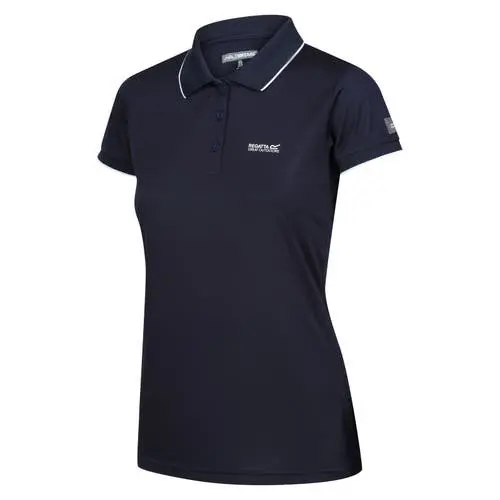 REGATTA Remex Ii Polo Neck T-shirt - Solid Navy