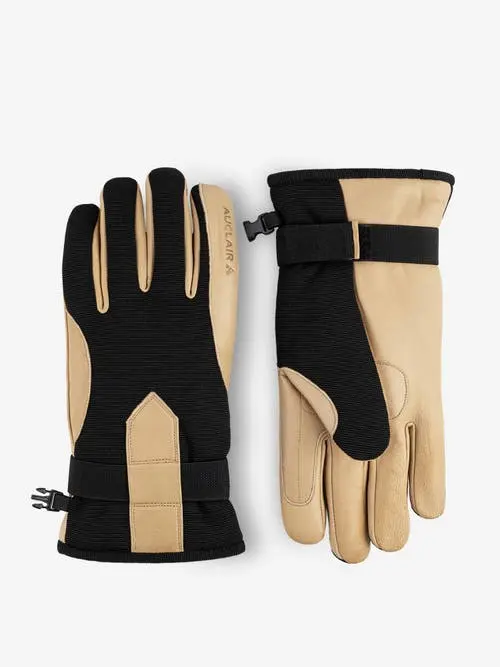 AUCLAIR Lillehammer Glovesmen - Black/camel