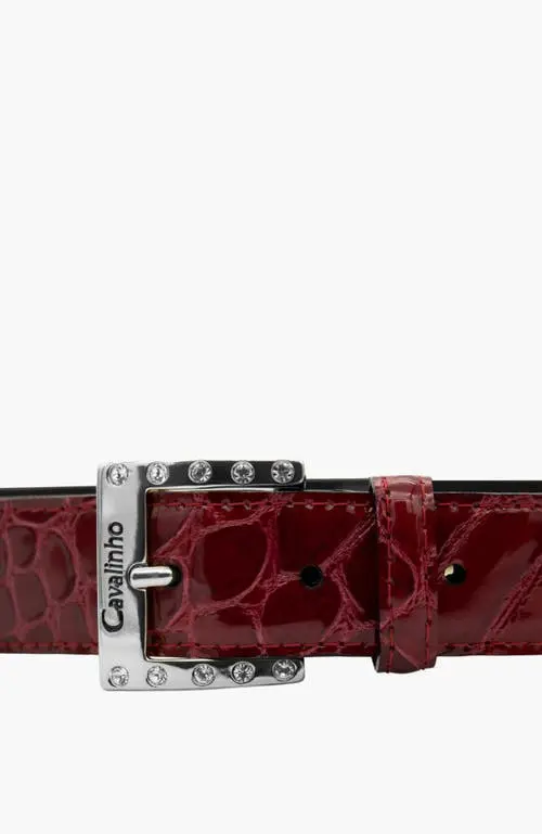 CAVALINHO Gallop 805 Patent Leather Belt