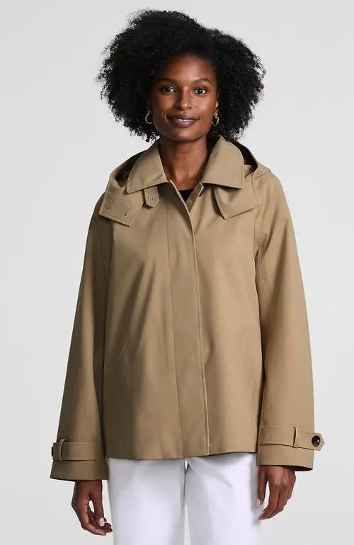 LANDS' END Squall Waterproof Hooded Mac Jacket