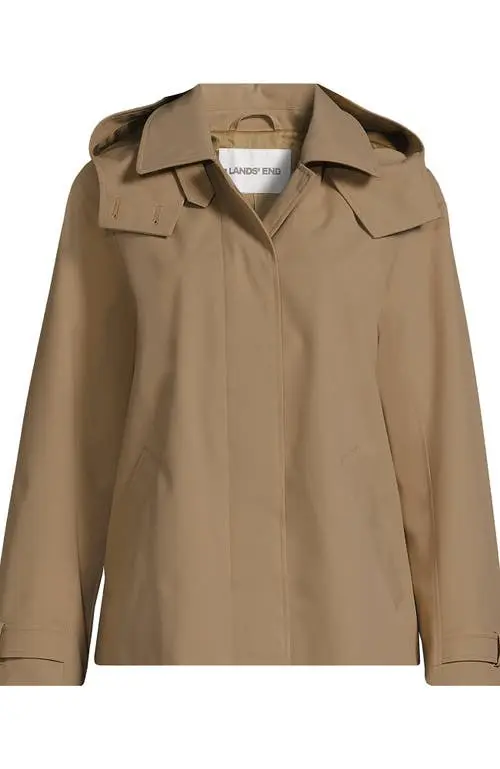 LANDS' END Squall Waterproof Hooded Mac Jacket