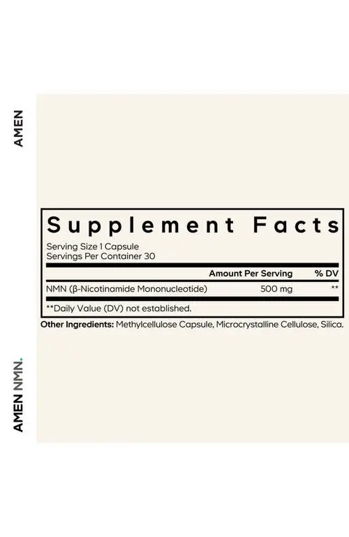 CODEAGE Amen Nmn 500mg Nicotinamide Mononucleotide