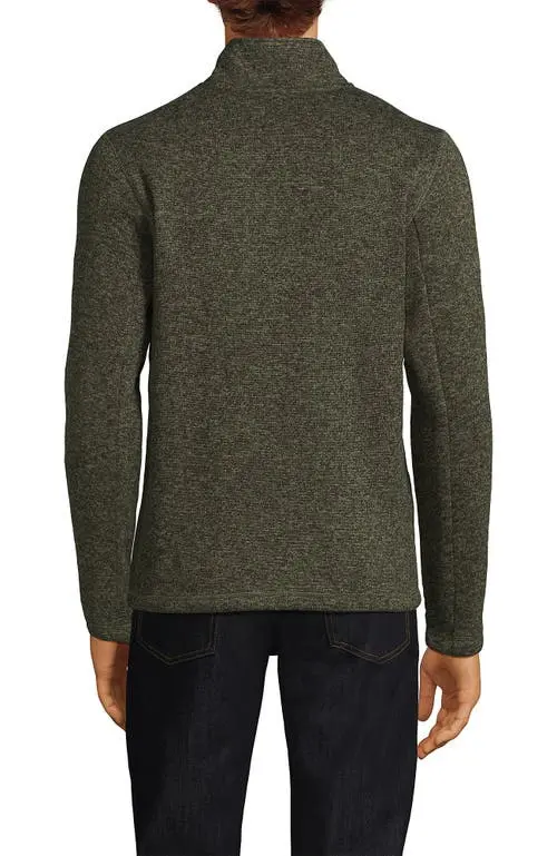 LANDS' END Quarter Zip Sweater Fleece