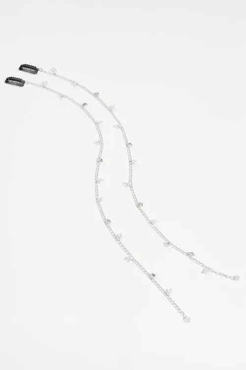 HAIR DRAMA CO. Midnight Pearl Hair Chain
