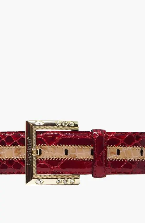 CAVALINHO Tango 410 Patent Leather Belt