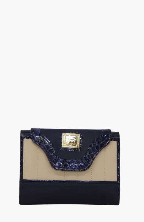 CAVALINHO Grace Wallet 202 - Navy/beige