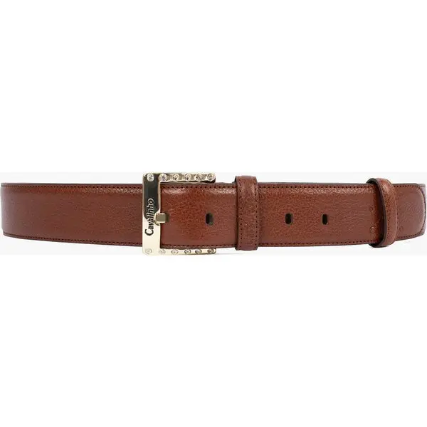 CAVALINHO Classic Leather Belt - Camel Brown