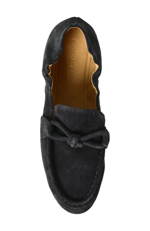 CHOCOLAT BLU Alexi Suede Loafer - Slate Suede