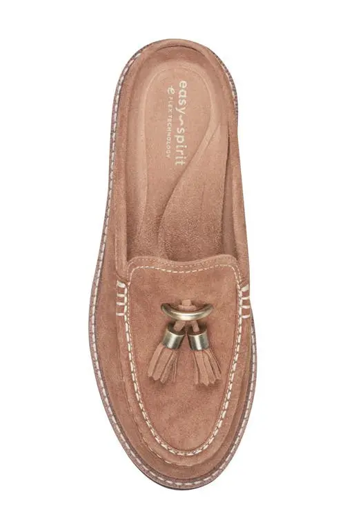 Easy Spirit Zarina Loafer Mule - Medium Brown