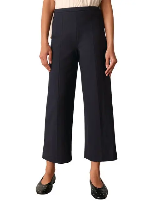 Whistles Camilla Wide Leg Trouser - Black