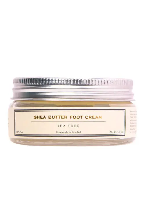 HOMEMADE AROMATERAPI Shea Butter Tea Tree Hydrating Soothing Foot - Cream