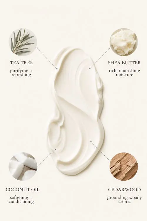 HOMEMADE AROMATERAPI Shea Butter Tea Tree Hydrating Soothing Foot