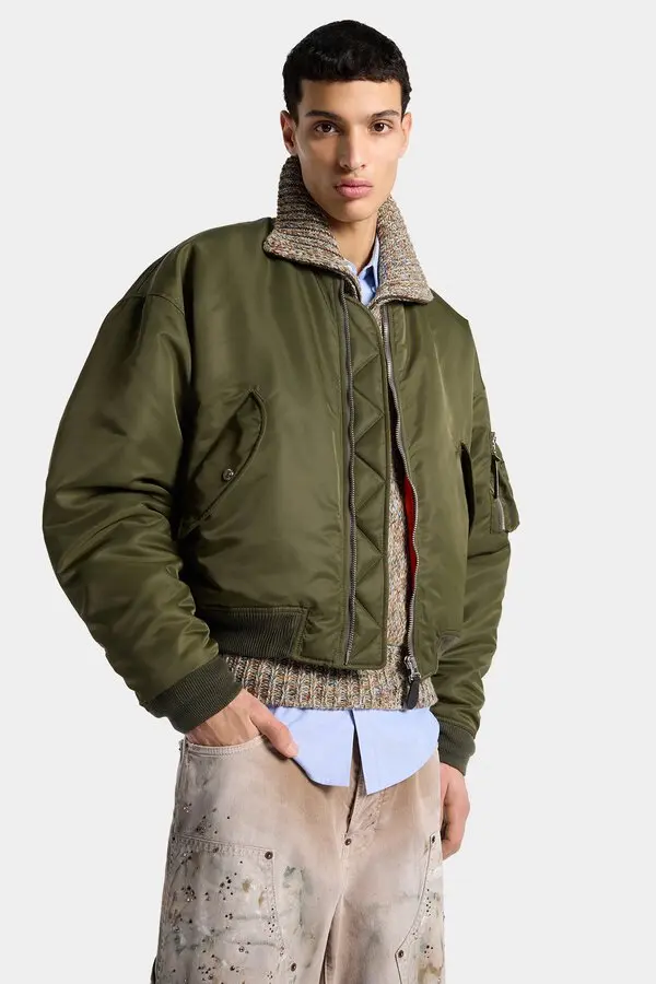Dsquared2 Utility 80's Bomber Jacket