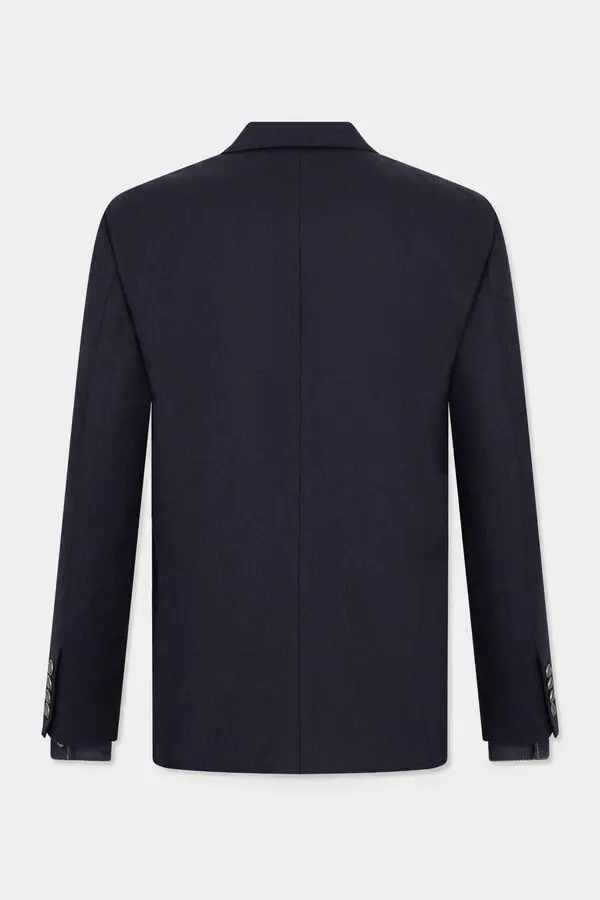 Dsquared2 College Relaxed Shoulder Jacket With Embellished Emblem